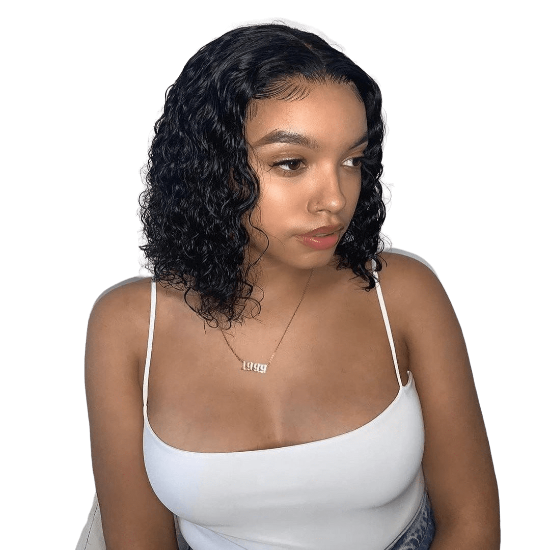 Perruque bouclée en cheveux brésiliens naturels | IloveMyAfrica